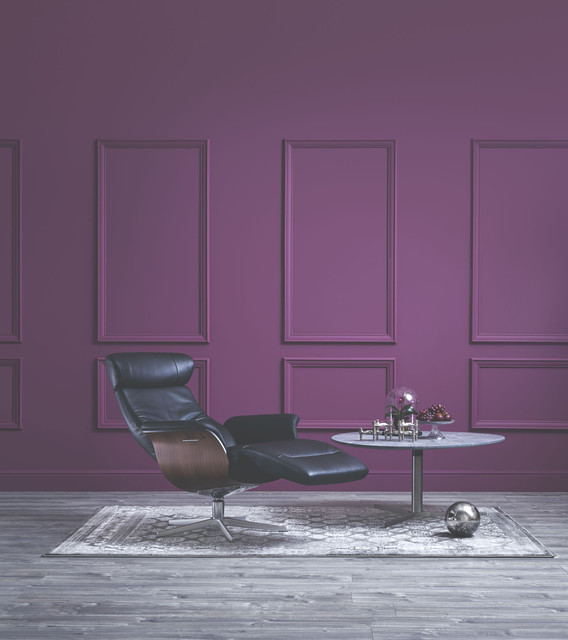 Conform Reclining Leather adjustable Lounge Chair - Midcentury ...