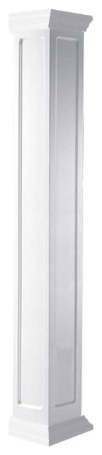 Endura-Craft Craftsman Classic, Square Non-Tapered, Fluted Column, 8 ...