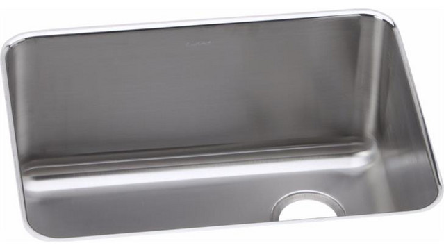 Elkay 12" Single Bowl Undermount Stainless Steel Kitchen Sink ...