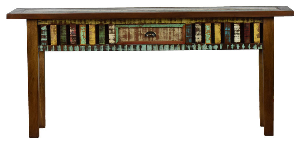 Reclaimed Wood Console Table - Farmhouse - Console Tables - by SAVE THE ...