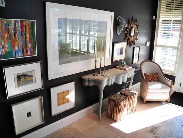 Big Makeover, Little Expense for a Design Studio's Foyer