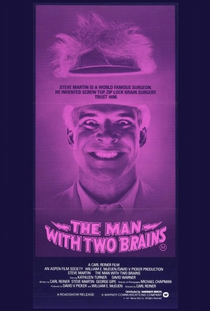 The Man With Two Brains Print, 27 x 40 - Midcentury - Prints And ...