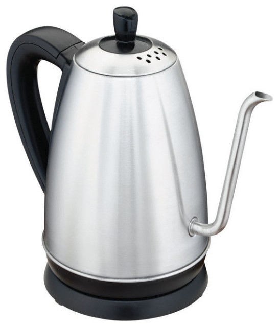 Hamilton Beach 40899 Corded Electric Power Base Kettle, Metallic, 1.2 L ...