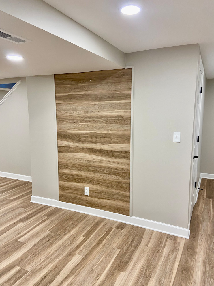 Modern Basement Remodel - Modern - Basement - Chicago - by D. Higgins ...