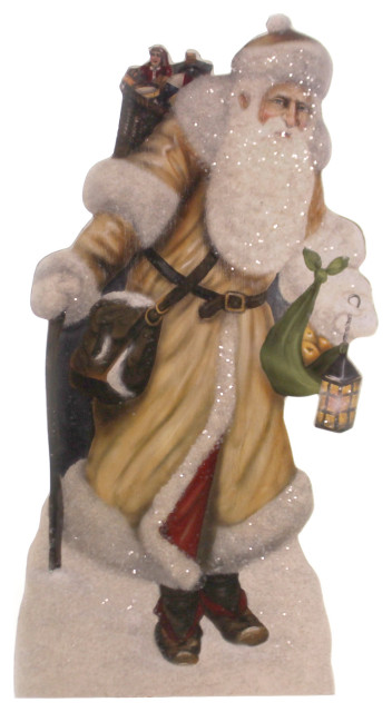 Christmas Lighting The Way Dummy Board Woodland Santa Lantern Holiday ...