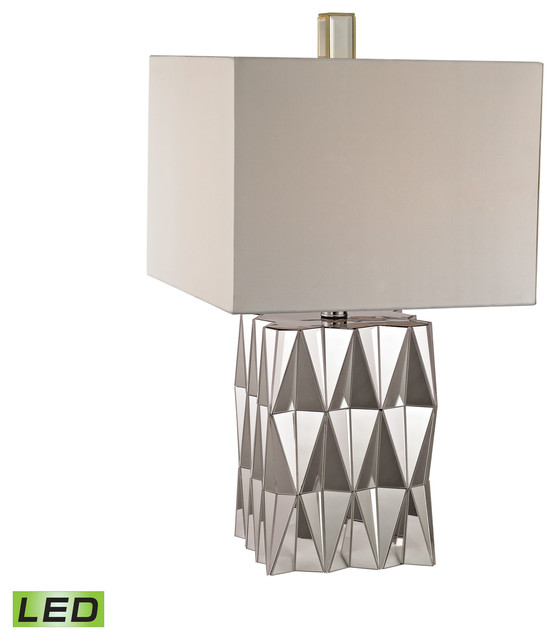 Modern Obelisk Mirror LED Table Lamp - Transitional - Table Lamps - by ...