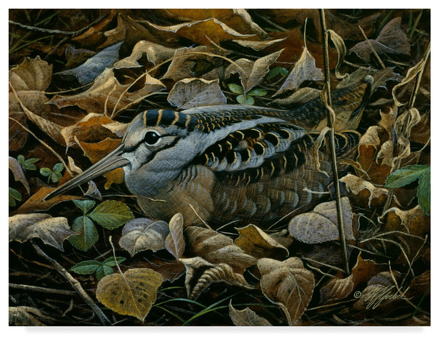 Wilhelm Goebel 'Sitting Tight' Canvas Art, 24"x18" - Contemporary ...