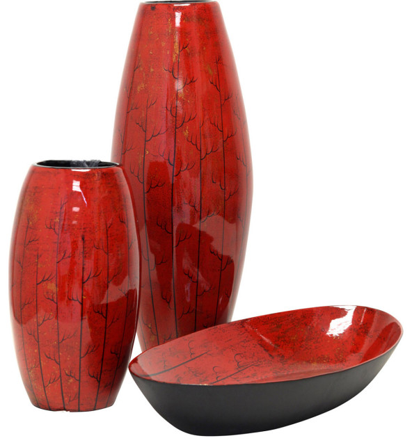 Signature Vase, Panela - Contemporary - Vases - by Lighting New York ...