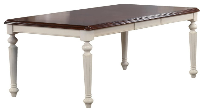 Elegant Solid Wood Dining Table with Classic Design - Traditional ...