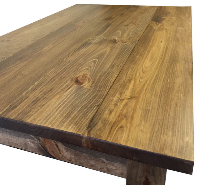 Vermont Farm Table, 54" - Farmhouse - Dining Tables - by Ezekiel ...