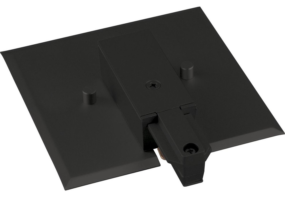 Alpha Trak End Feed With Flush Canopy - Track Lighting Accessories - by ...