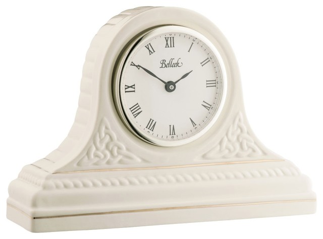 Belleek Celtic Mantle Clock - Traditional - Desk And Mantel Clocks - by ...