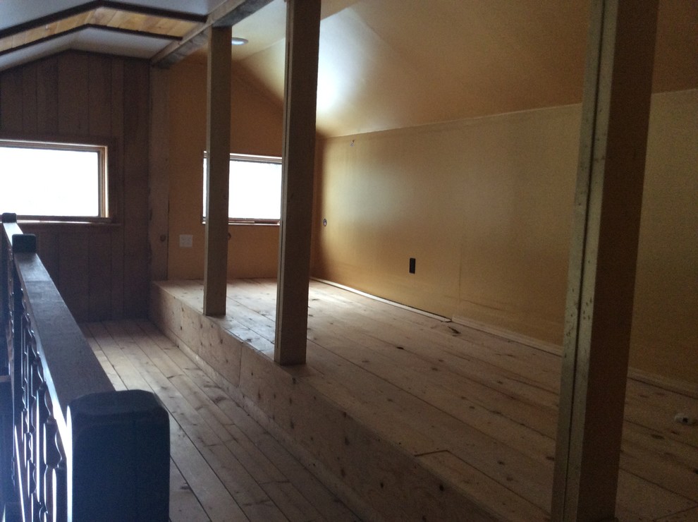 How to set up an office in a small, multi-level loft?