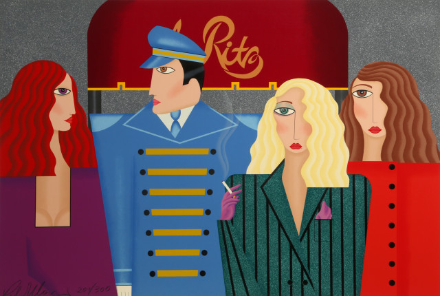 The Ritz, Robin Morris, 46x34.5 - Contemporary - Fine Art Prints - by ...