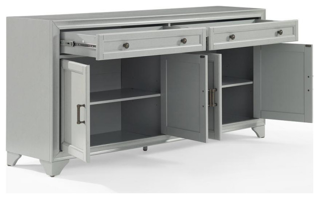 Tara Sideboard Distressed Gray - Contemporary - Buffets And Sideboards ...
