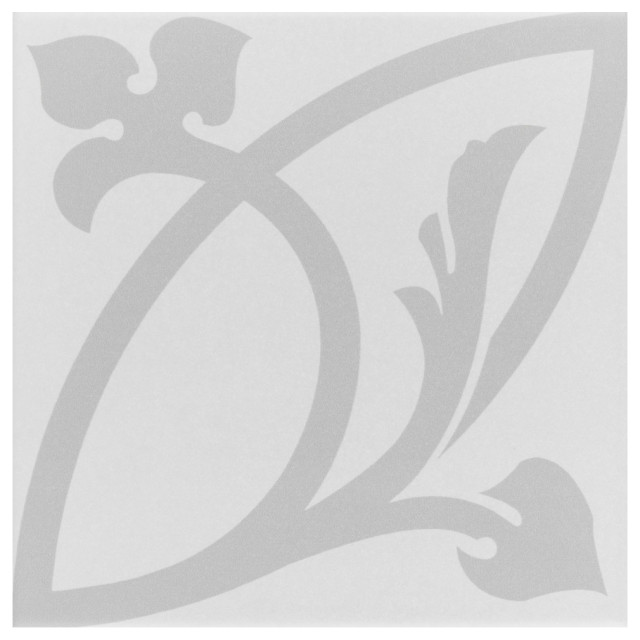 Caprice Liberty White Porcelain Floor and Wall Tile - Contemporary ...