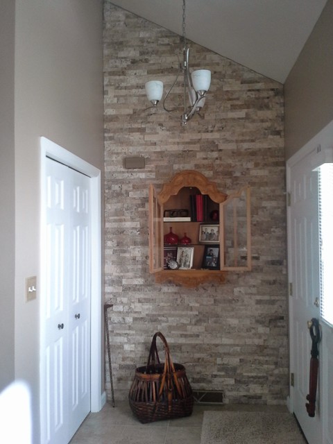 Stone Foyer Decorating Ideas