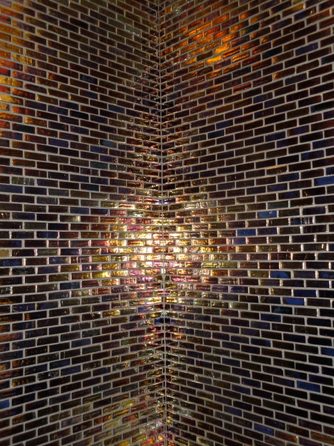 Crystal Tiles Backlit, Kitchen Backsplash - Contemporary - Kitchen ...