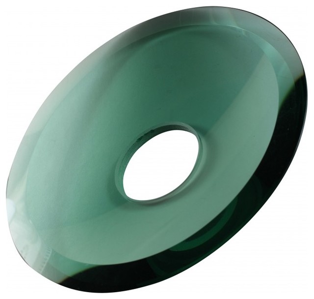 Replacement Waterfall Faucet Disc Plate Green Glass Disc Plate ...