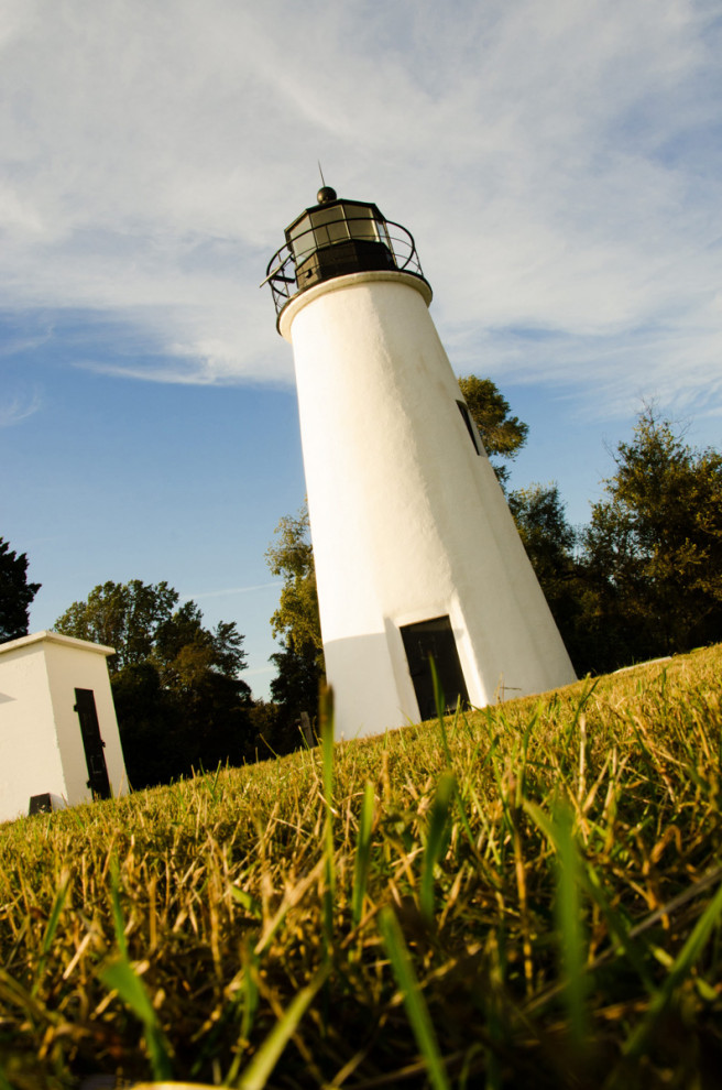 Turkey Point Lighthouse Landscape Photo Unframed Wall Art Print - Beach ...