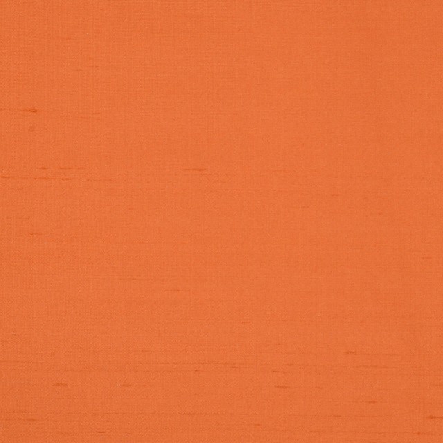 Orange Solid Silk Upholstery Fabric - Contemporary - Upholstery Fabric ...