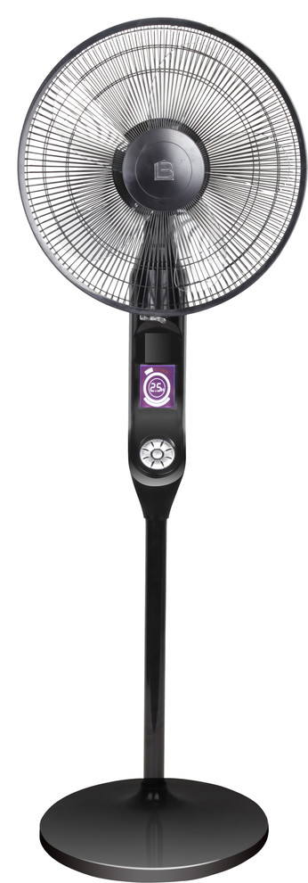 Living Basix Whole Room Pedestal Fan - Contemporary - Electric Fans ...