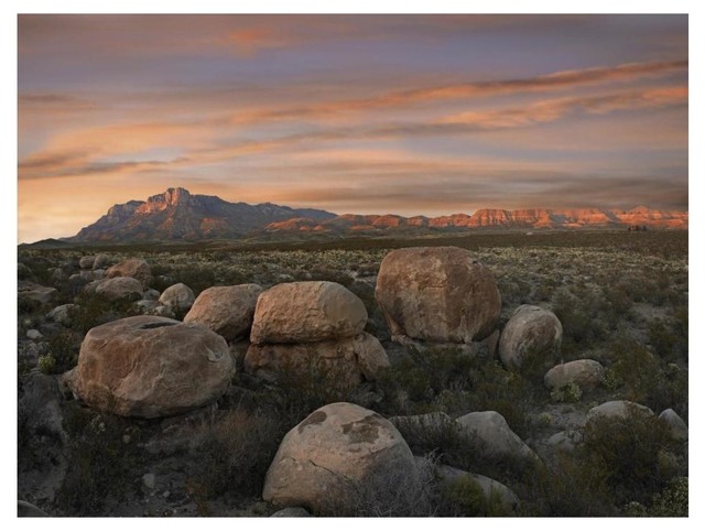"Boulders at Guadalupe Mountains National Park, Texas" Paper Art, 18 ...