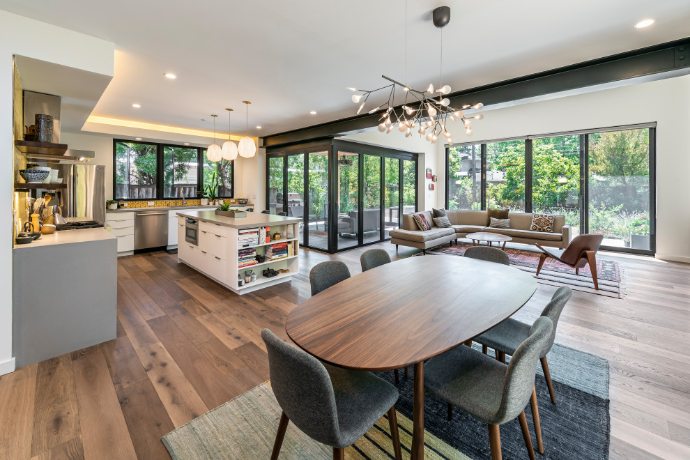 Custom Single-Family Home Designed by Toby Long - Modern - Dining Room ...