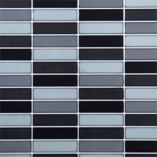 Truu Design Plastic Peel/Stick Backsplash Wall Tile Set Multi-Color ...