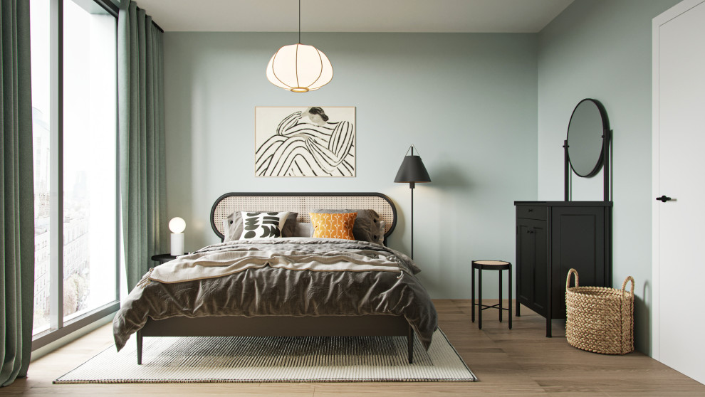 Japandi bedroom - Asiático - Dormitorio - de Atelier 83 | Houzz
