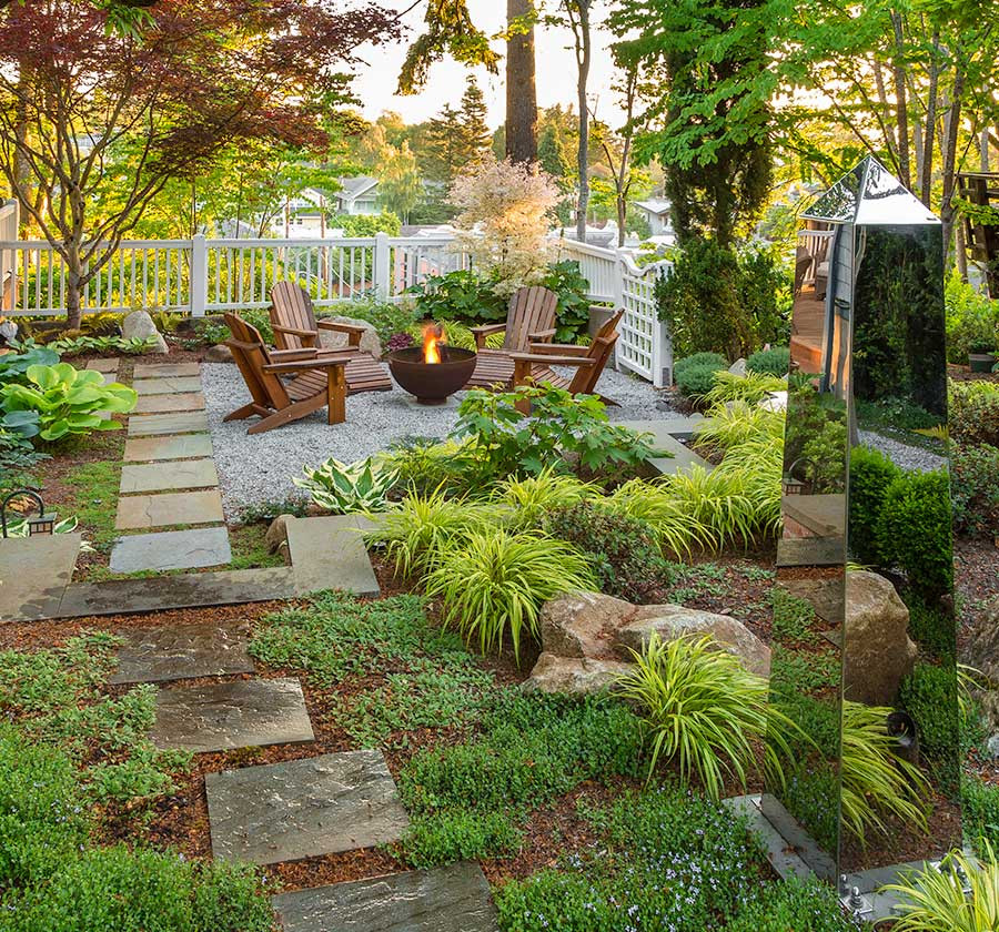 A garden that evokes harmony among the elements - Beach Style ...