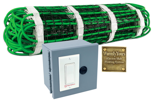 Electric Snow Melting Kit With with Heating Mat and Control, 20 Sq. Ft ...