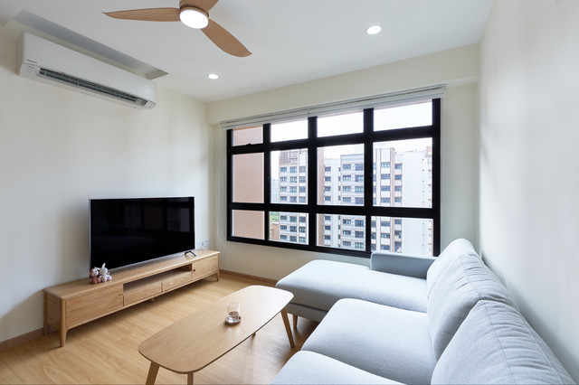 Muji 4 Room HDB BTO - Singapore - by D.minex | Houzz AU