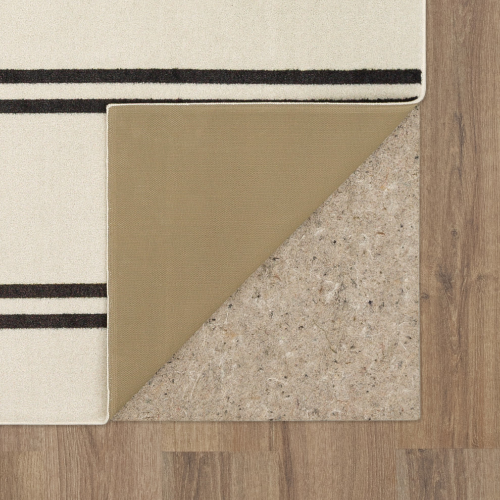 Mohawk Home Camden Modern Stripe Area Rug, 2'x3' - Contemporary - Area ...