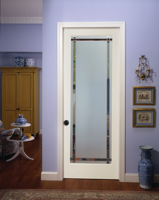 Decorative Glass Interior Doors - Home Office - Other - by HomeStory ...