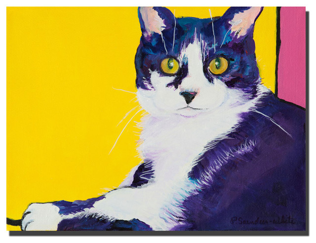 'Simon' Canvas Art by Pat Saunders-White, 18" x 24" - Traditional ...