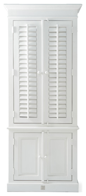 White Acacia Wardrobe | Rivi√®ra Maison New Orleans - Beach Style ...