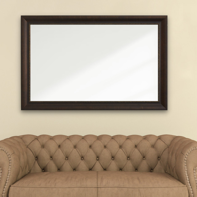 Ventura Framed Wall Mirror, 36" X 60" - Transitional - Bathroom Mirrors ...