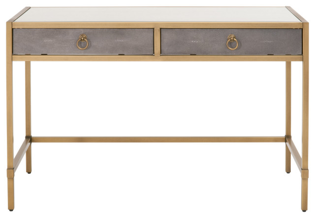 Strand Shagreen Writing Desk - Contemporary - Desks And Hutches - by ...