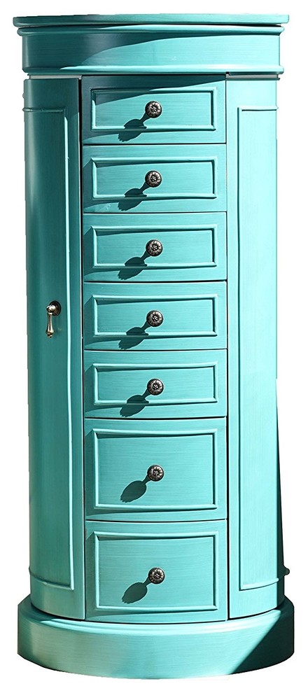 Sabrina Jewelry Armoire - Contemporary - Jewelry Armoires - by Hives ...