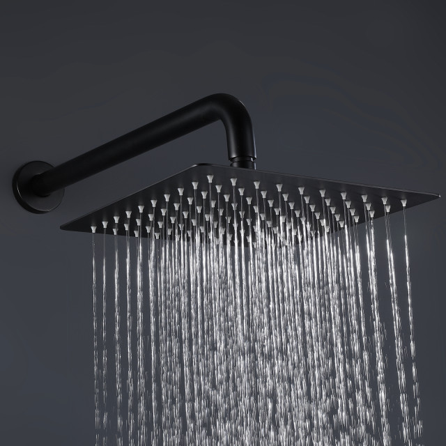 Square Rainfall Complete Shower System With Rough-In Valve ...