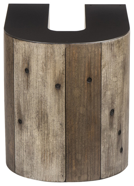 U Letter Side Table - Industrial - Side Tables And End Tables - by Love ...