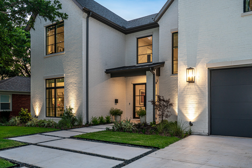New Custom Homes - Transitional - Exterior - Dallas - by Chris Sandlin ...