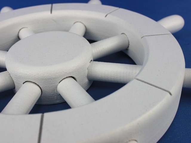 Decorative Ship Wheel, 12" - Beach Style - Decorative Objects And ...