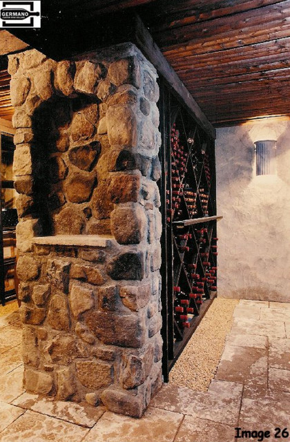 1800s Farmhouse basement wine cellar - Country - Wine Cellar - New York ...