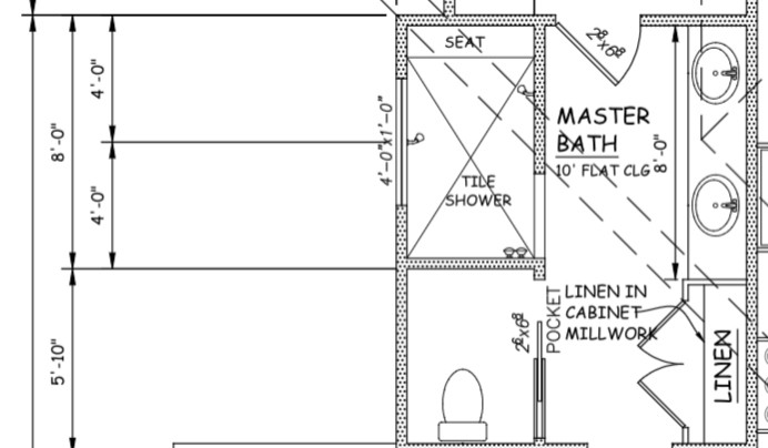 Wall sconces and recessed lighting in bathroom help??? | Houzz Forum