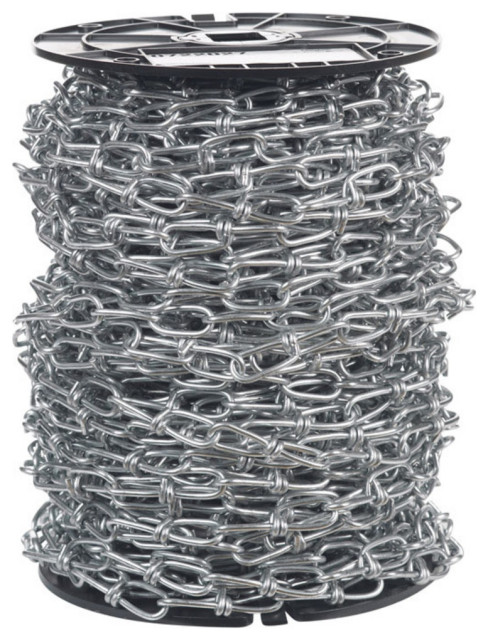 Campbell T0722027N Double Loop Chain, Silver - Traditional - Hardware ...