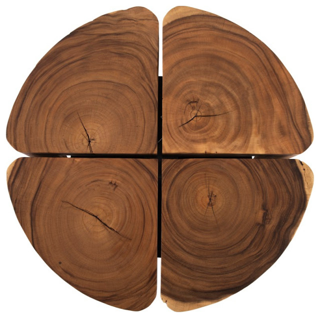 Core Coffee Table, Natural - Rustic - Coffee Tables - by Phillips ...