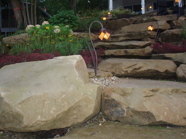 Ledger Stone Landscape Ideas