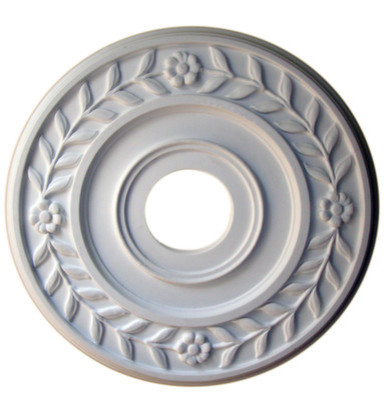 Artistry Lighting, Round 16" Classic White Ceiling Medallion (ART04-Q ...
